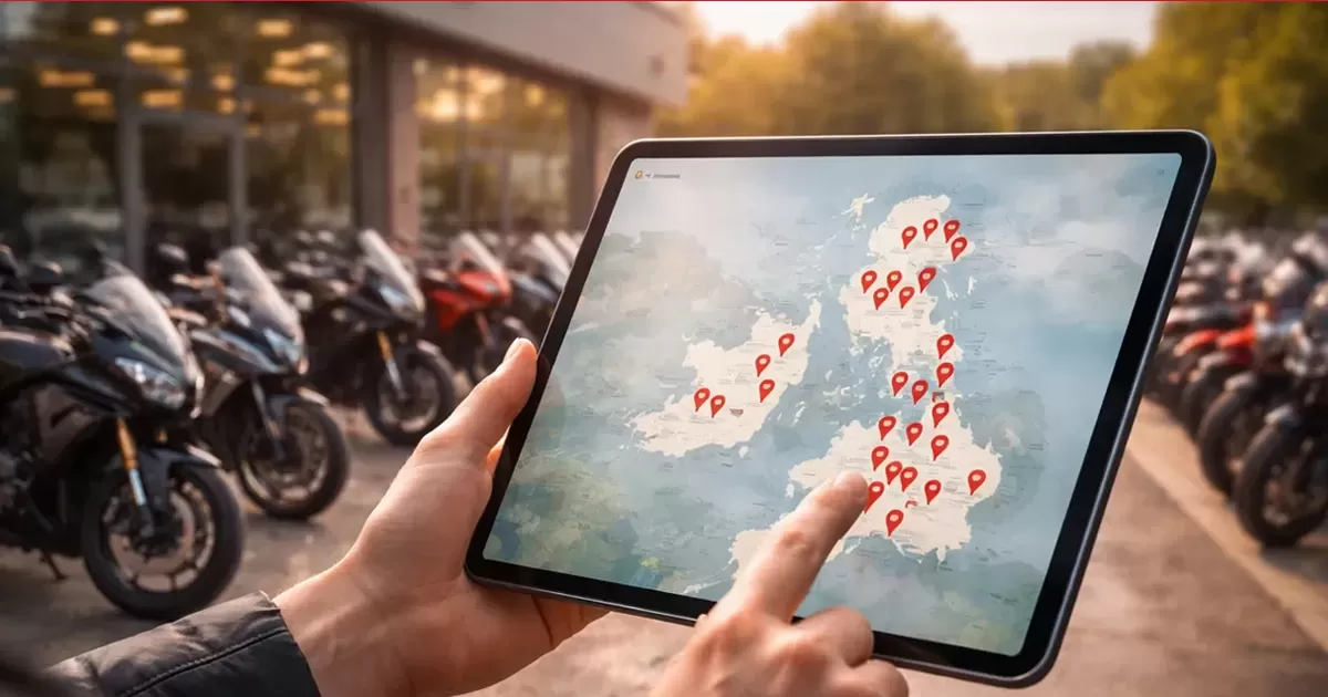 Motorcycle Dealers Near Me | Find a Motorcycle Dealer UK